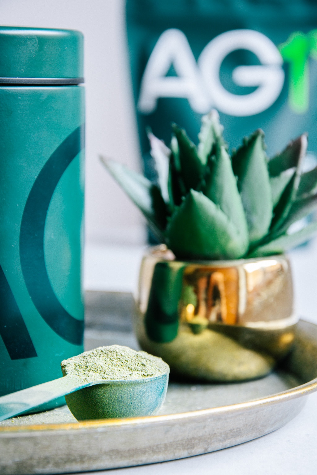 Gesunde Routine mit AG1 von Athletic Greens | Oats and Crumbs