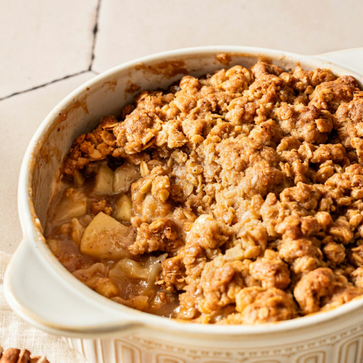 Crumble Mit Haferflocken Und Dinkelmehl